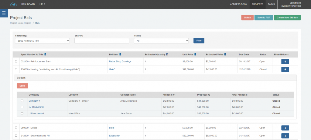 Bid Management Software | From $40 per Month