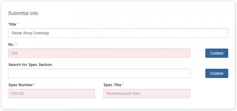 Construction Submittal Software | | From $40 per Month